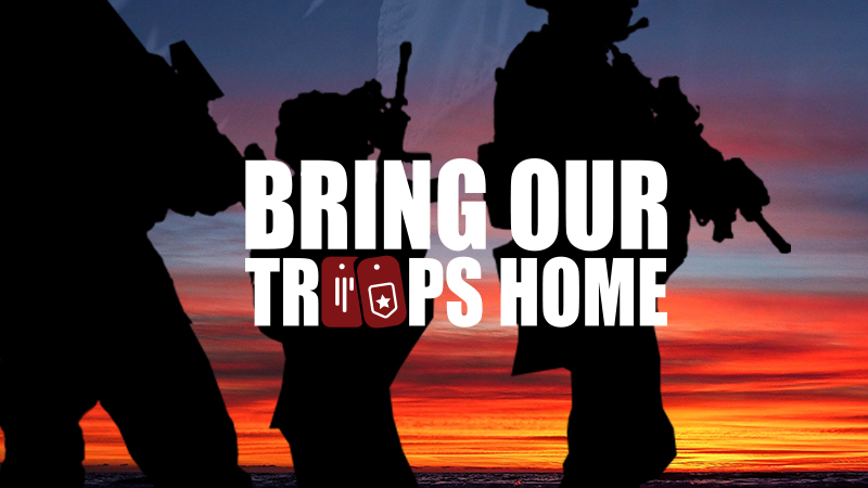 Welcome | Bring Our Troops Home | bringourtroopshome.structure.site