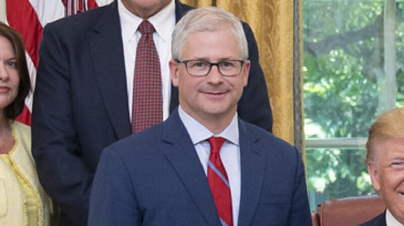 Rep. Patrick McHenry of North Carolina is the leader of the House, at ...