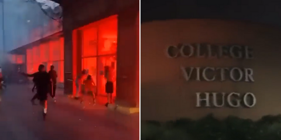 Paris race rioters torch middle school, library after Algerian teen ...