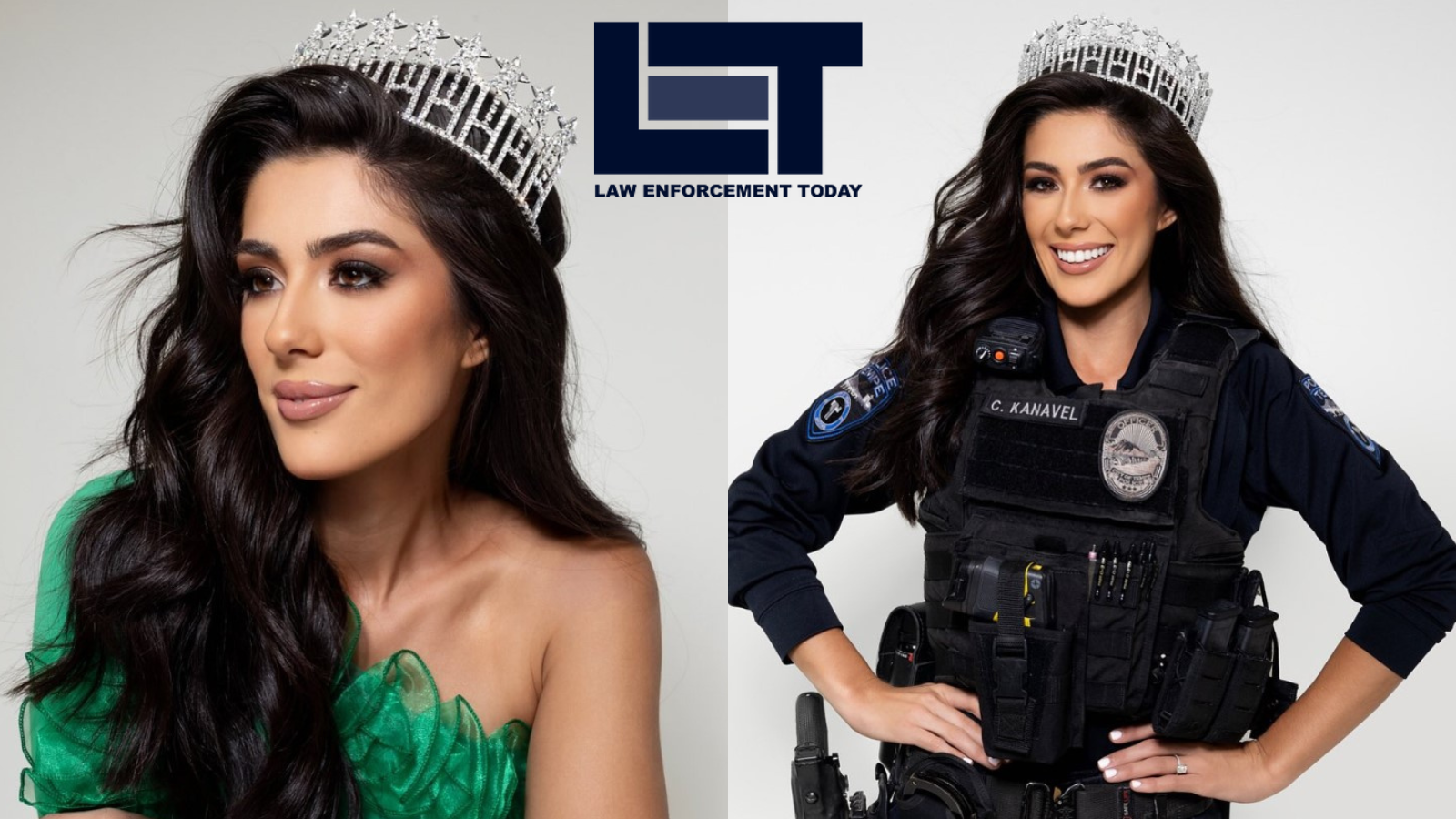 Great American Warrior: Meet Candace Kanavel, a cop who became Miss ...