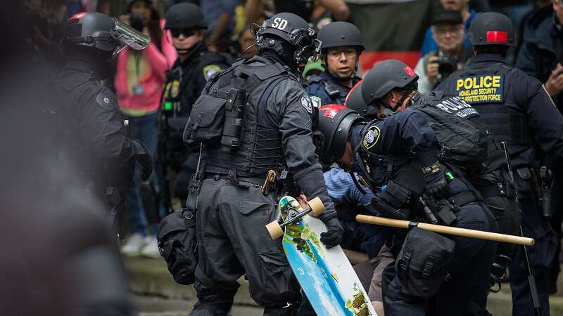 Portland Erupts in Chaos as Protesters Storm ICE Facility After Trump ...