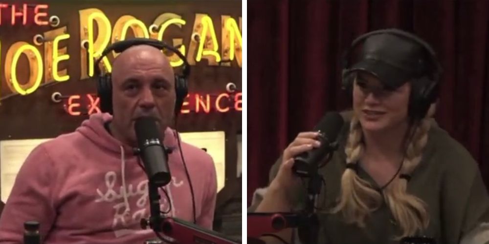 Joe Rogan and Gina Carano talk about how Ron DeSantis would make a good ...
