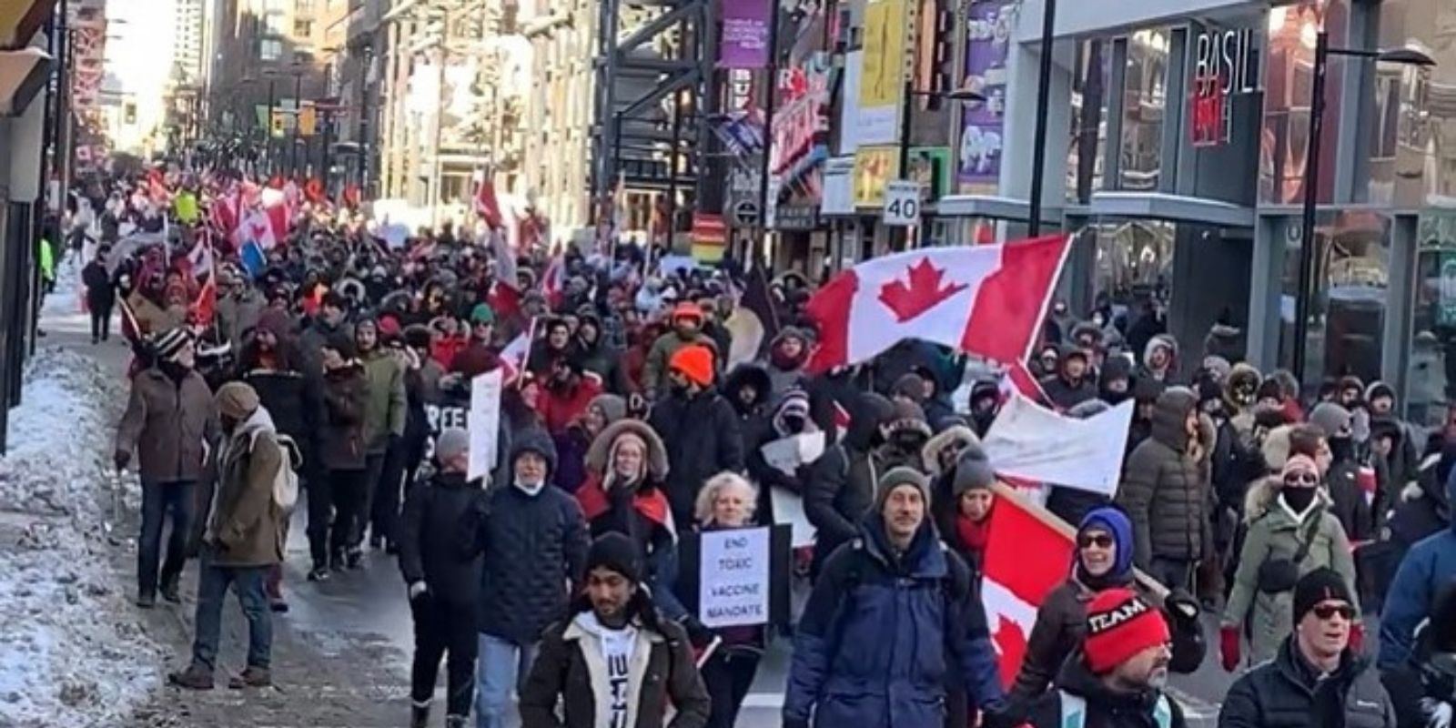 Freedom protests spread across Canada after Trudeau crackdown | The ...