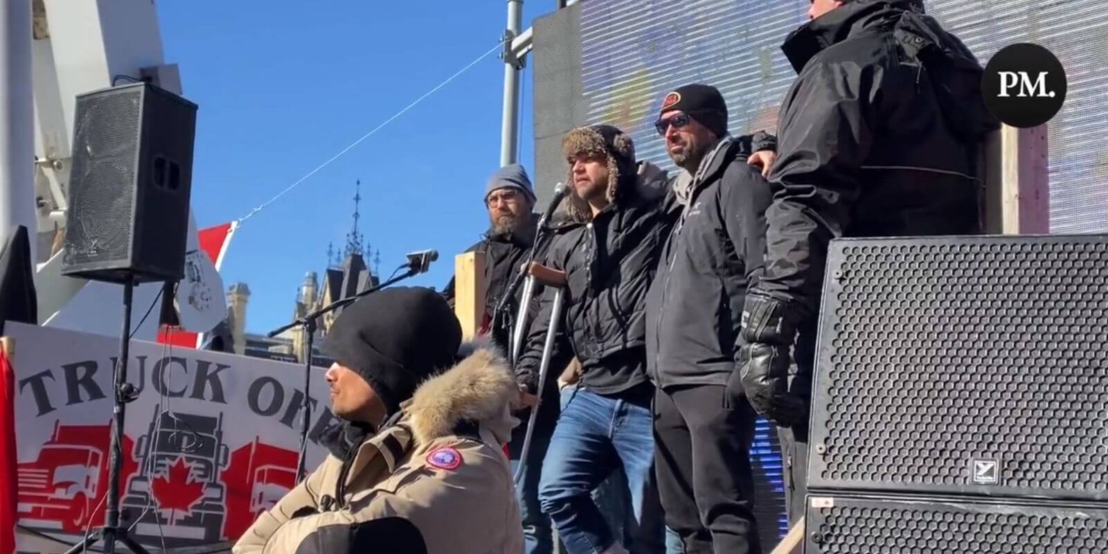 WATCH: Freedom Convoy organizer speaks to a huge crowd: 'This is an ...