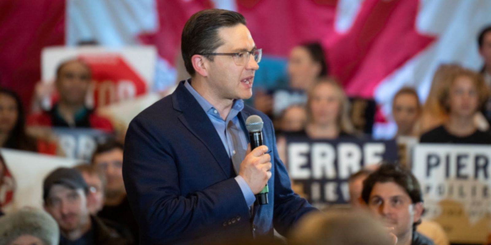 Poilievre calls for defunding of CBC at rally | The Post Millennial ...