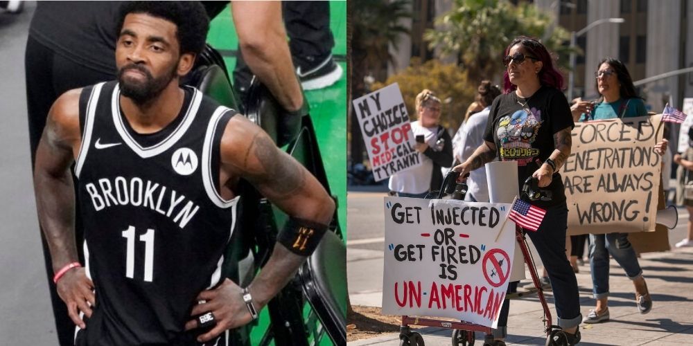 Kyrie Irving refusing to get vaccinated to protest COVID mandates | The ...