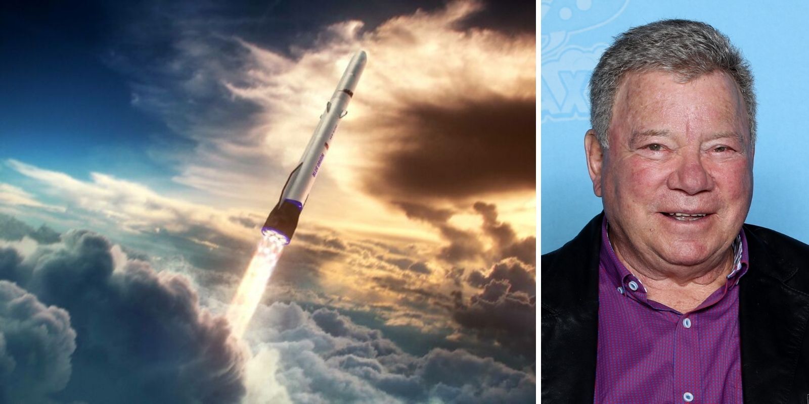 ROCKET MAN: William Shatner to blast into space on Blue Origin flight ...