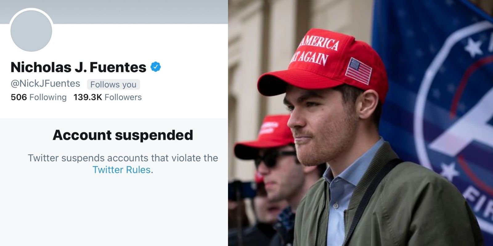 BREAKING: Twitter suspends Nick Fuentes | The Post Millennial ...