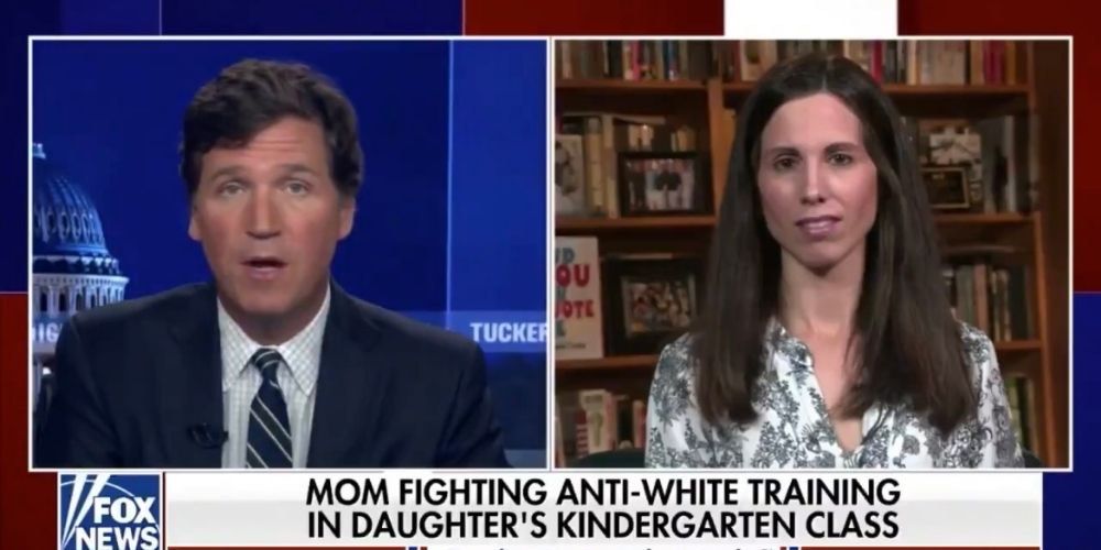 WATCH: Mother tells Tucker Carlson about anti-white lessons being ...