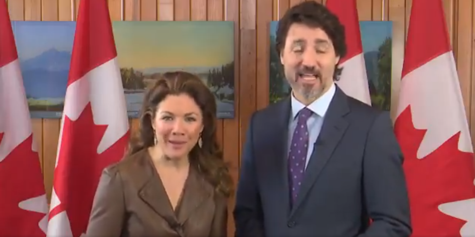 WATCH: Trudeaus look to 'build back better' this International Women's ...