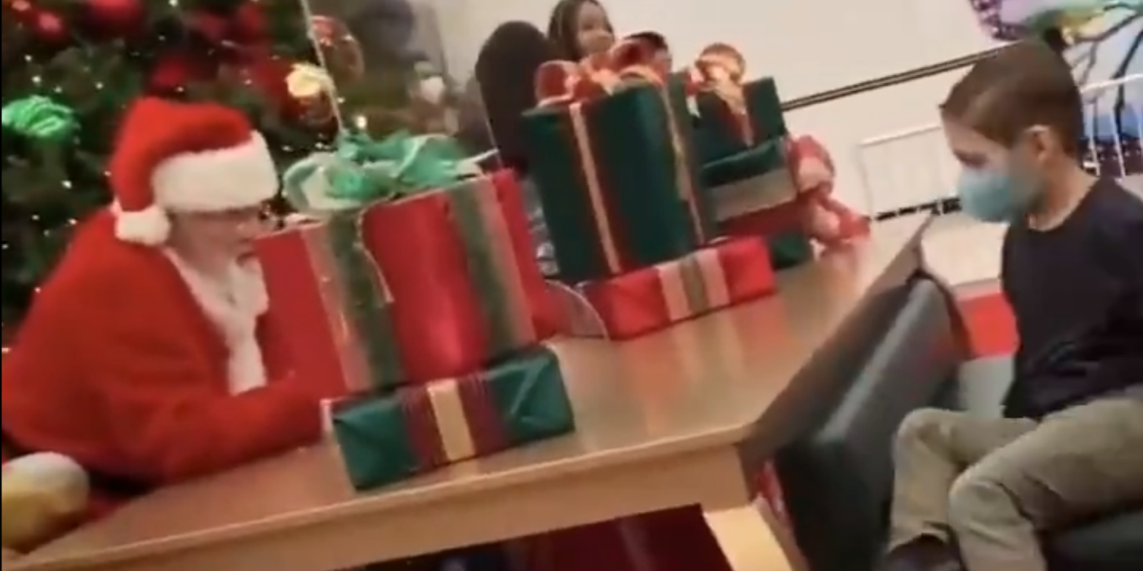 WATCH: Woke mall Santa REJECTS boy's request for Nerf gun, makes him ...