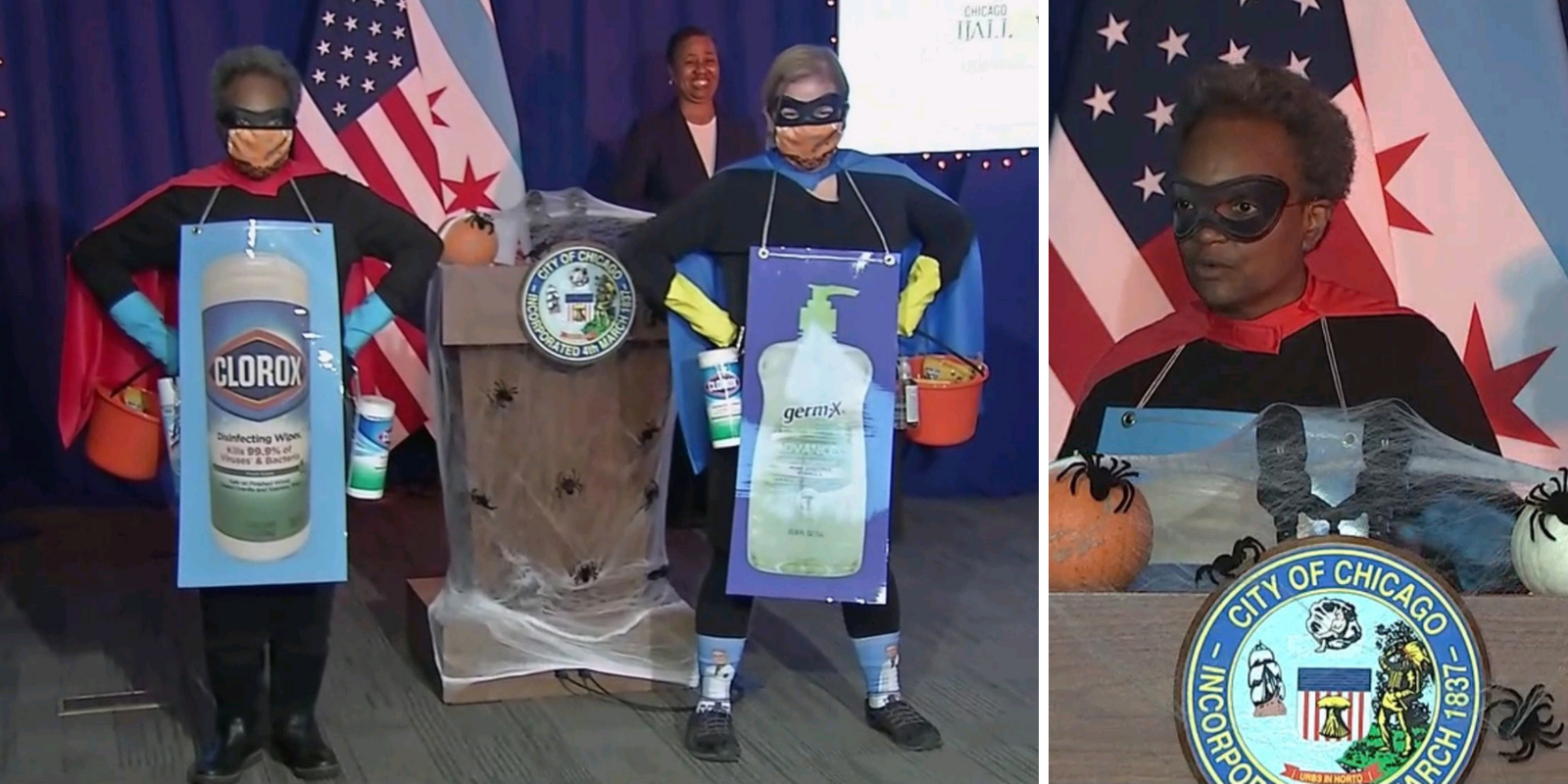 Chicago mayor dressed up as ‘Rona Destroyer’ as more residents are ...