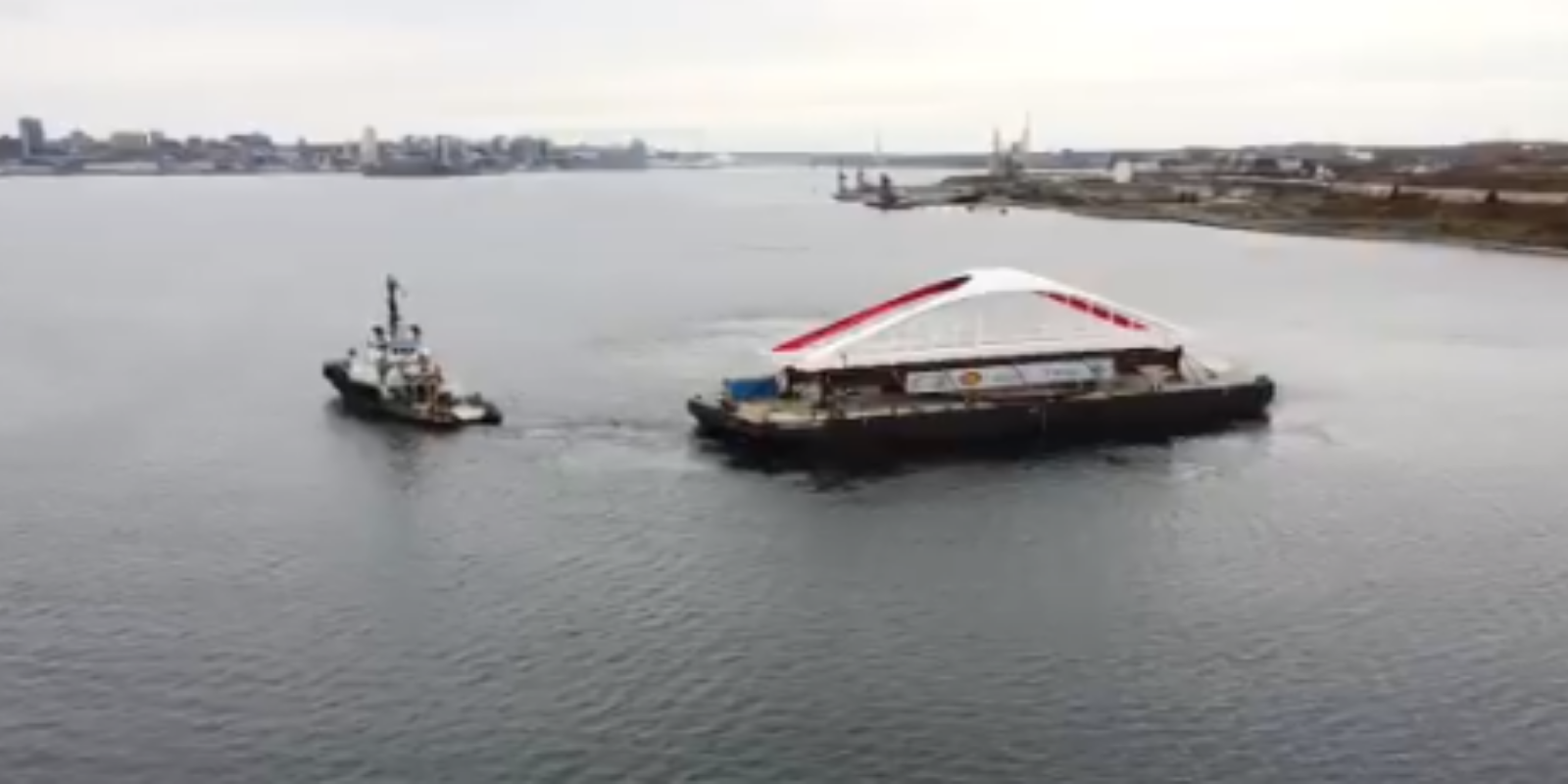 Toronto's newest bridge floating in St. Lawrence Seaway | The Post ...