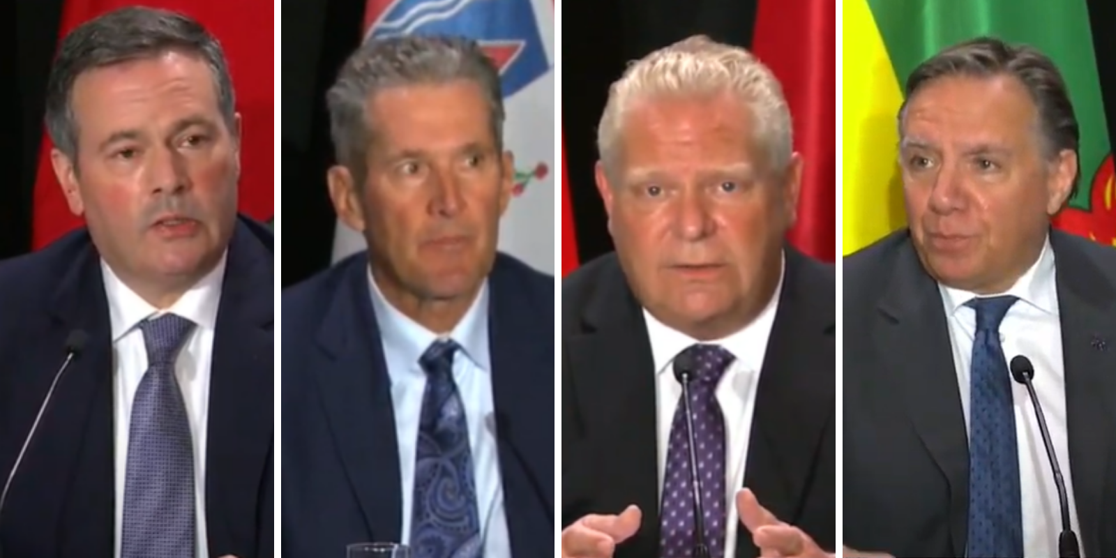 BREAKING: Canadian premiers hold joint press conference requesting ...