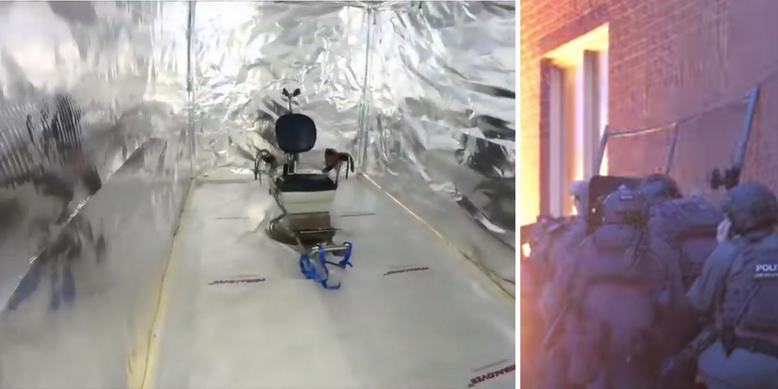 Police discovery of 'torture chambers' in sea containers leads to 100s of arrests in underground ...