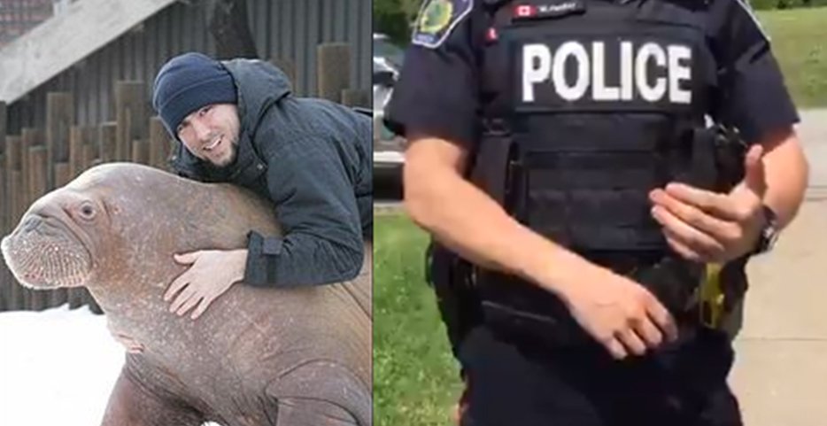 Ontario man visited by police after tweeting about rescuing beloved ...