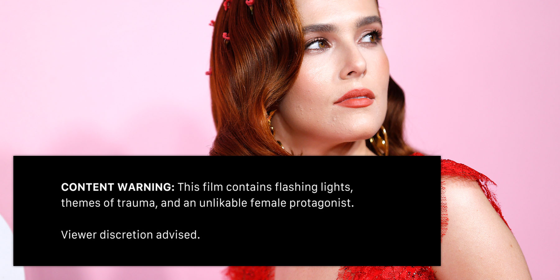 'Unlikeable female protagonist' warning label slapped on film about ...