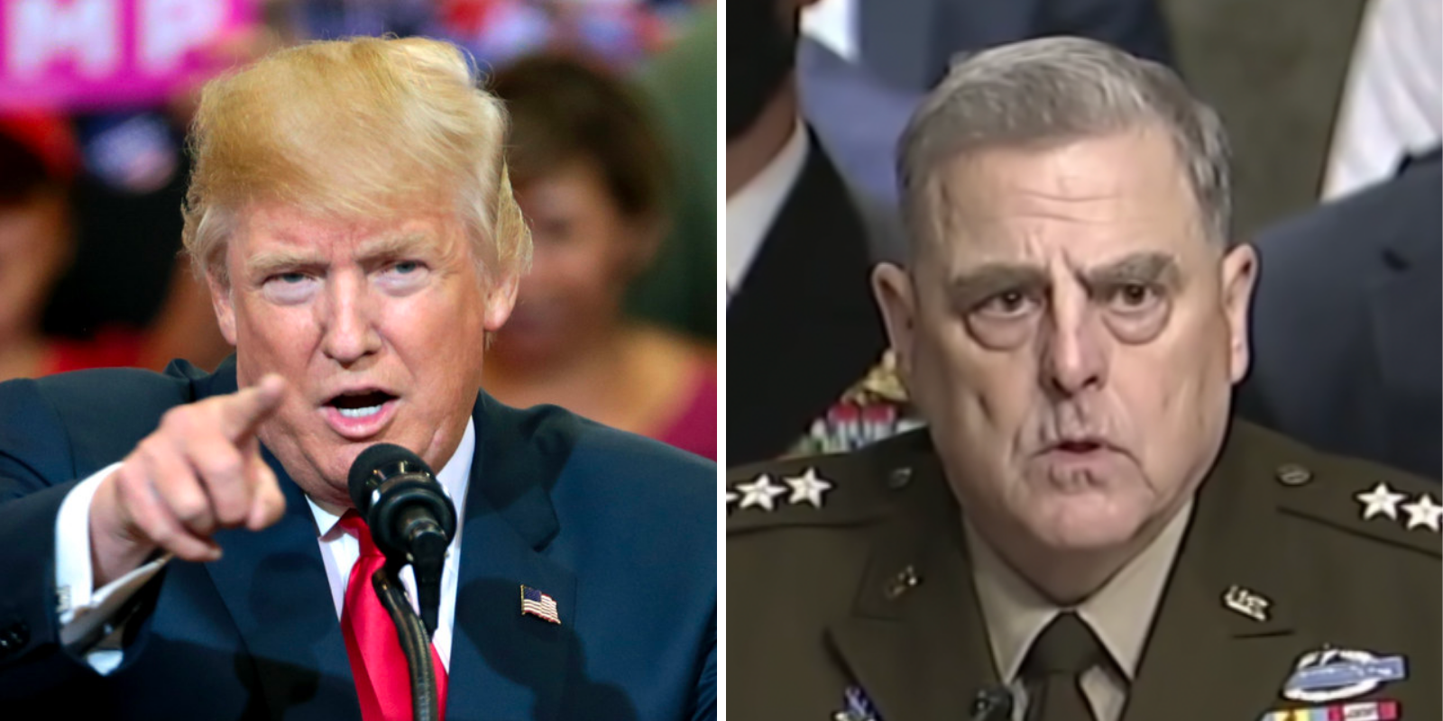 Milley, TRIGGERED by Trump BLM riot crackdown, wrote emotional ...