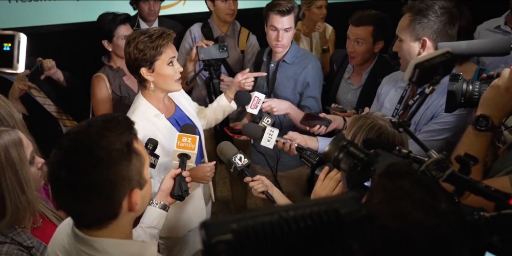 Kari Lake SLAMS media for suggesting she should be Trump's VP while ...