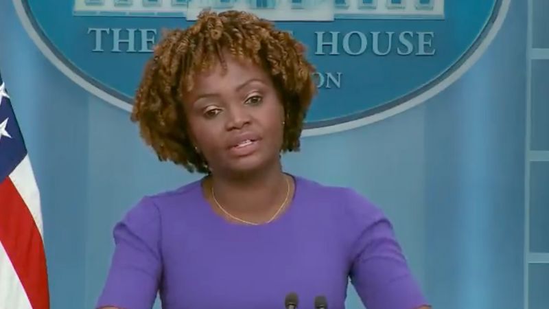 WATCH: White House press sec says Biden has 'done the work' to fix the ...