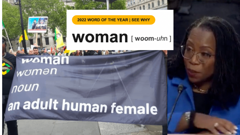 'Woman' is Dictionary.com's 'Word of the Year' due to confusion caused ...