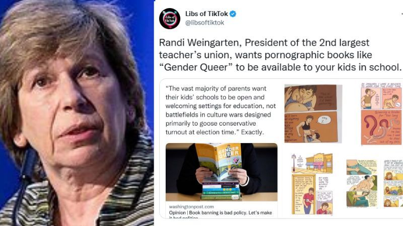 Teachers union pres claims she was 'attacked' by Libs of TikTok over ...