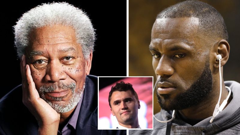 LeBron James posts then deletes video from Charlie Kirk of Morgan ...