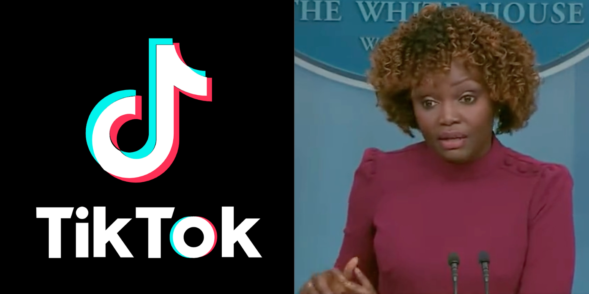 Tiktok Disallowed On White House Devices As Press Sec Refuses To