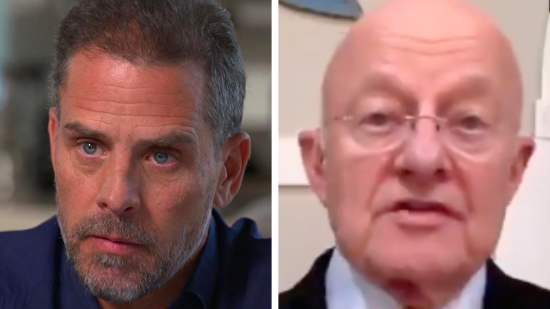 Clapper claims Politico report that intel agents' letter said Hunter ...