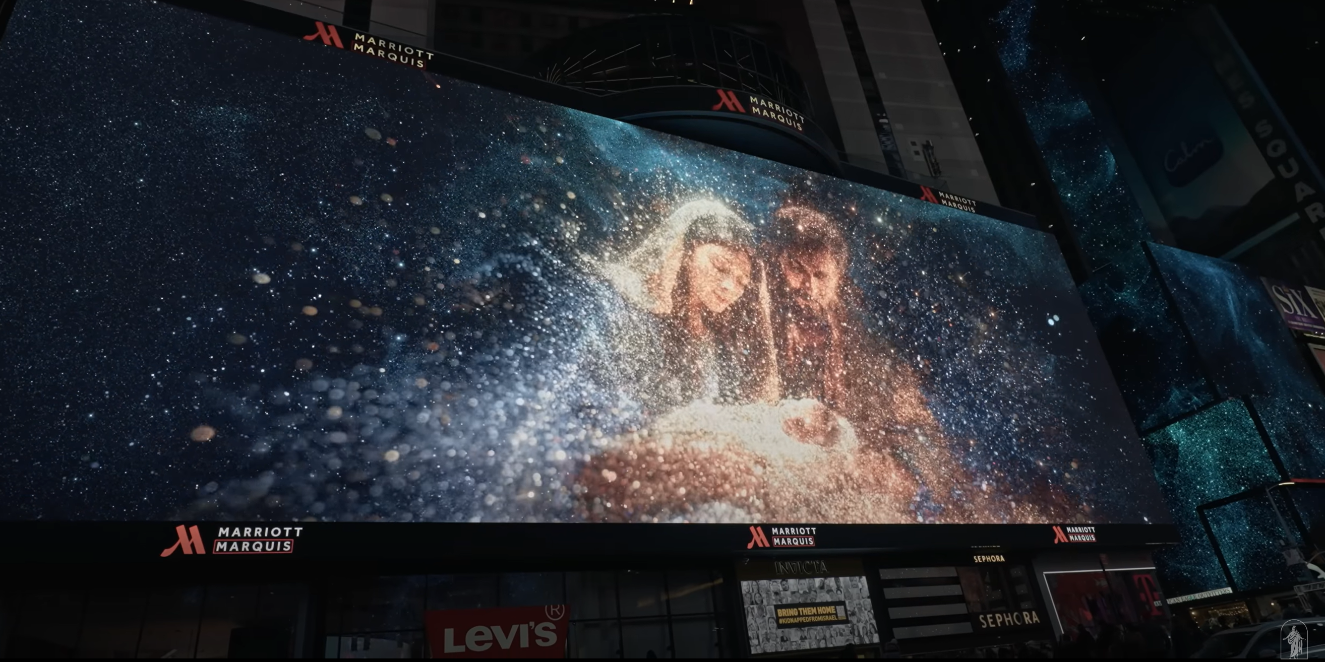 Billboard takeover in Times Square celebrates the birth of Christ | The ...