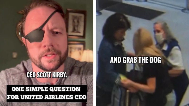 Dan Crenshaw GOES OFF on United Airlines after agent allegedly ...