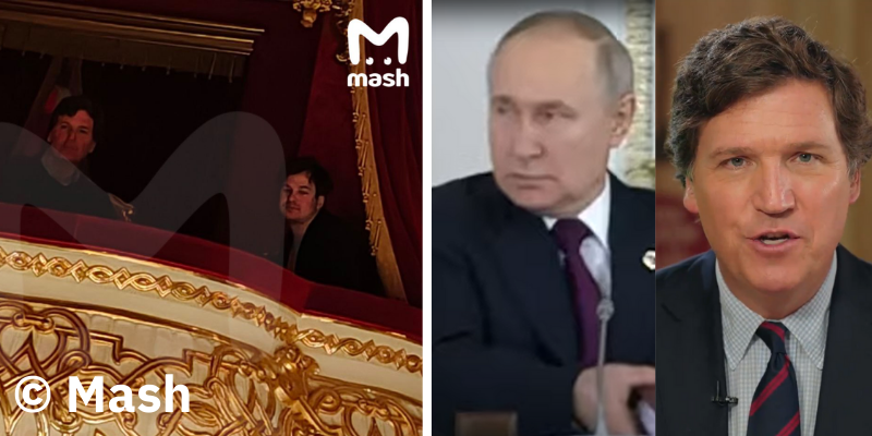 Tucker Carlson spotted in Russia, spurs rumors of interview with Putin ...