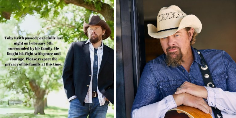 BREAKING: Country singer Toby Keith passes away at 62 | The Post ...