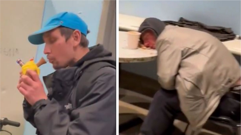 Footage of ‘safe’ injection site at Vancouver’s New Fountain Shelter ...