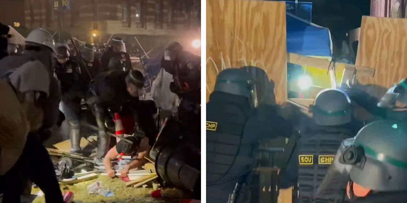 BREAKING UPDATE: Hundreds of arrests as riot police clear UCLA’s Gaza ...