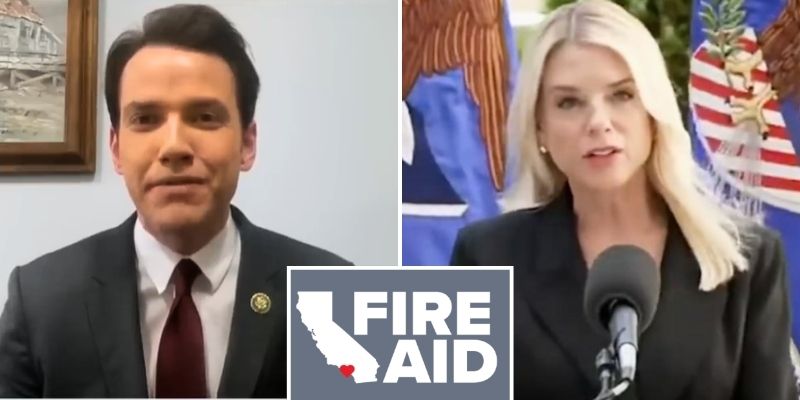 GOP rep urges DOJ to investigate if Fire Aid benefit funds went to LA ...