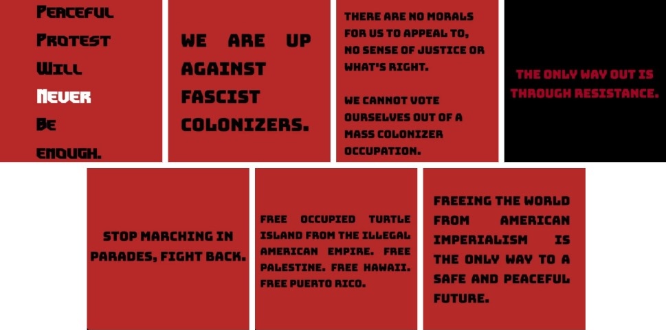 Four arrested in LA NYE terror plot are members Turtle Island ...