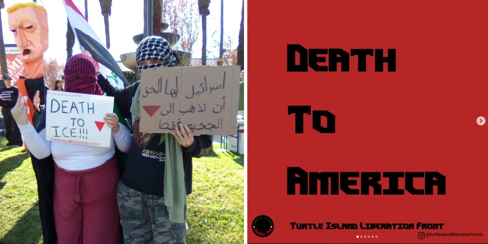 Four arrested in LA NYE terror plot are members Turtle Island ...