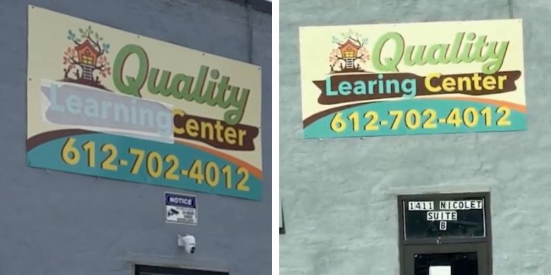 Minnesota Quality ‘Learing’ Center finally fixes infamous typo | The Post Millennial ...