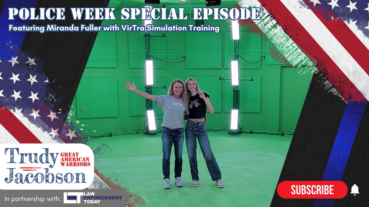 Miranda Fuller with VirTra, training our heroes virtually ...