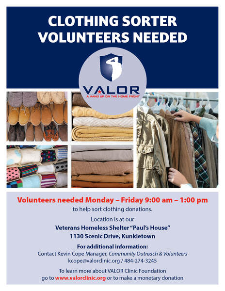 Volunteer Opportunities | valorclinic.org | valorclinic.org