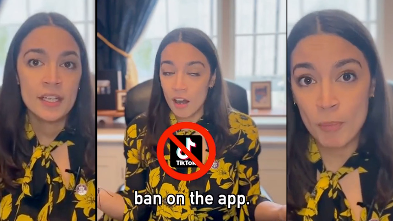 AOC Protests Potential TikTok Ban By Joining The Platform And Posting ...