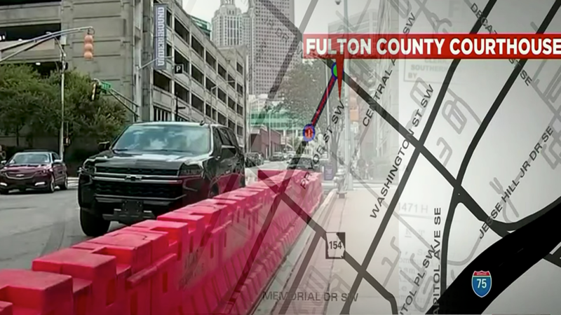 Atlanta Security Boosted and Streets Closed Ahead of Potential Trump ...