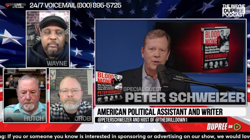 Peter Schweizer Joined The Wayne Dupree Show to Talk About #BloodMoney ...