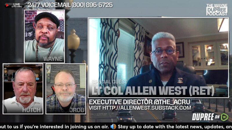 (Ret) Lt Col Allen West Joins The Wayne Dupree Show - Clip 1 | Wayne ...