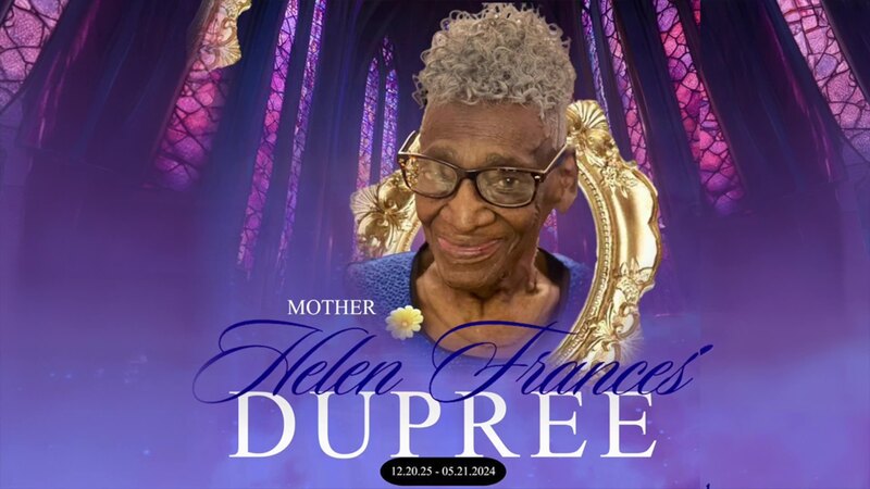 Remembering Our Queen: Helen Frances Dupree 1925-2024 | Wayne Dupree ...