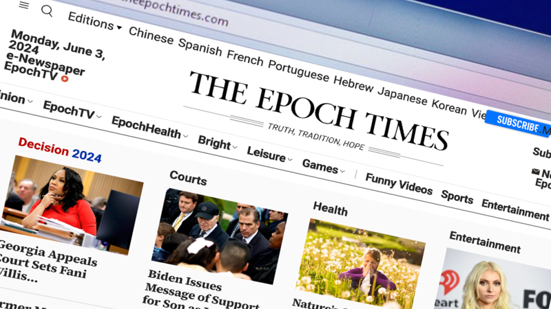 U.S. Government Goes After Epoch Times CFO; Charges Include Money ...