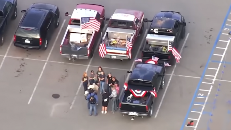 Community Unity: Edmond, Oklahoma Stands with Teen Caleb Horst in Flag ...