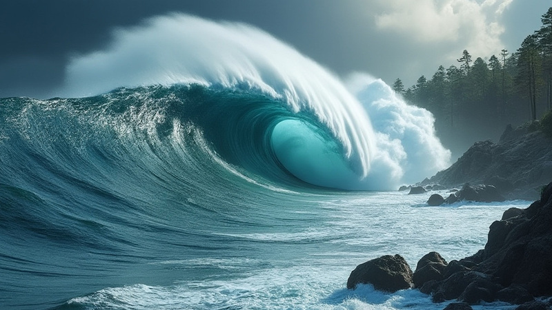Extraordinary Occurrence: Colossal 650-Foot Mega Tsunami Unveiled ...
