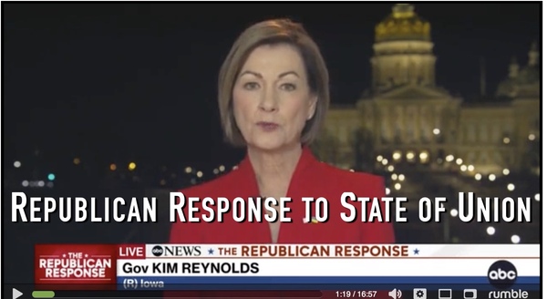 Republican Response to State of Union Represents Average Americans | We ...